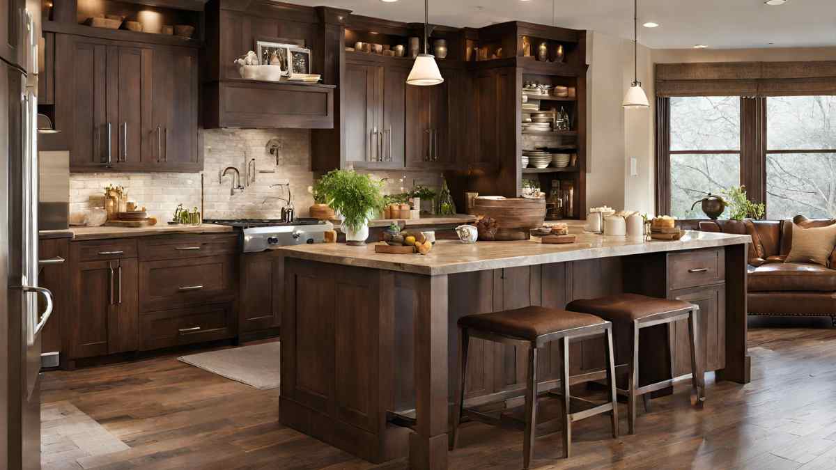 Brown Kitchen Cabinets Ideas: Design Inspiration for a Warm and ...